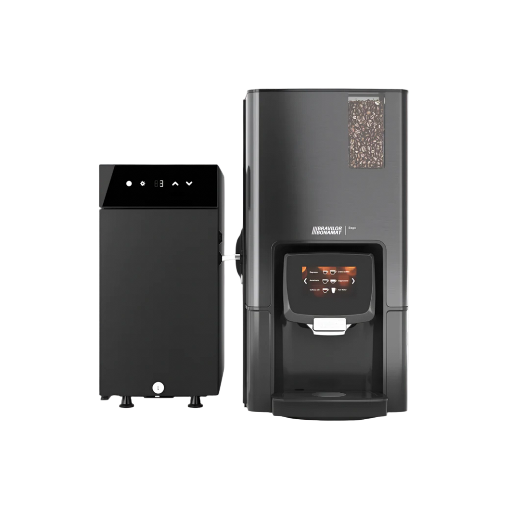 Bravilor Bonomat Sego 12L with fridge – BeanBurds